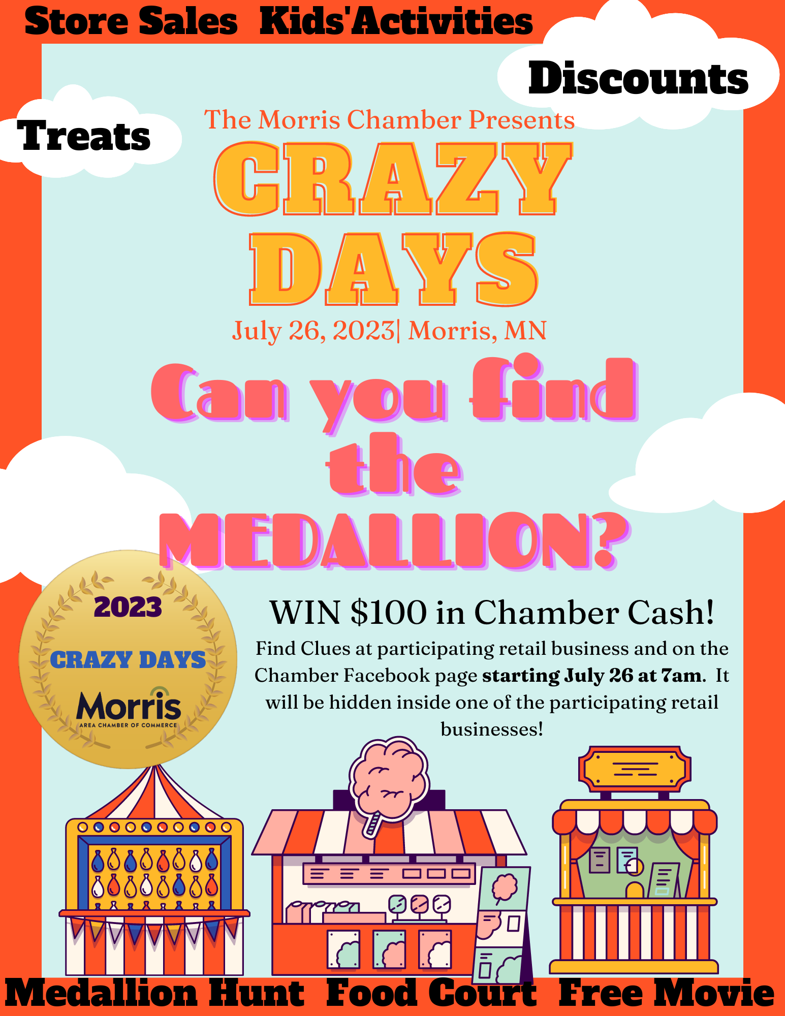 Crazy Days & Chamber Food Court - City of Morris